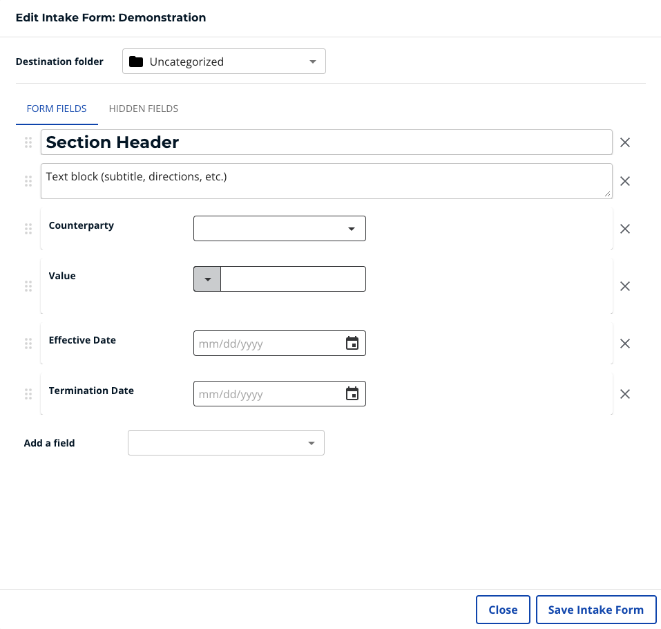 How Do I Enable and Manage Intake Requests?